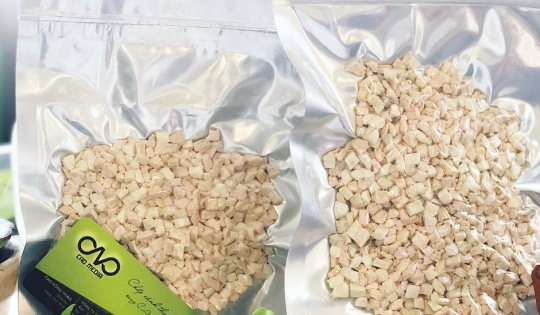 Kiểm nghiệm và công bố sản phẩm cùi bưởi sấy khô